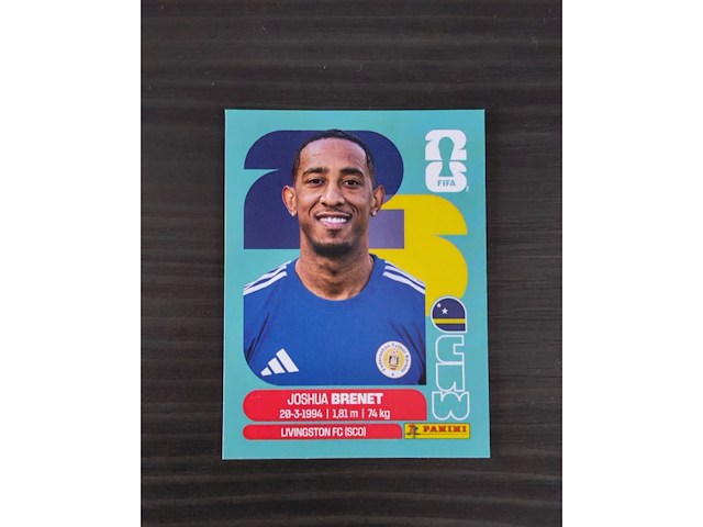 Panini FIFA 2026 USA CUW 06