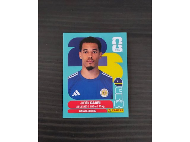 Panini FIFA 2026 USA CUW 05