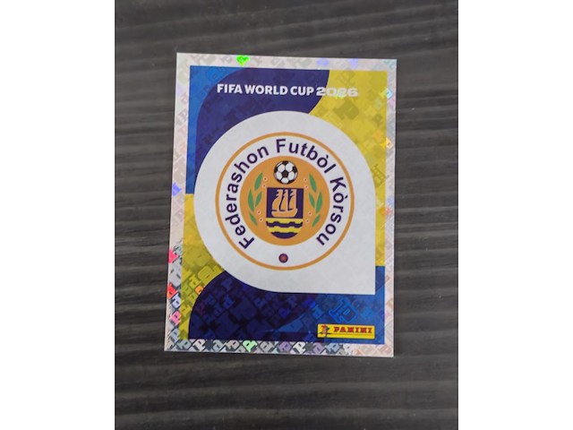Panini FIFA 2026 USA CUW 01