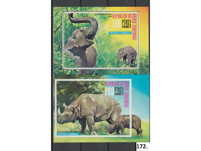 Fauna 172 blokovi