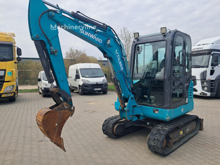 Sunward SWE25 F MINIEXCAVATOR SENILE O CUPA LAMA TIP BULDOZER mini bager