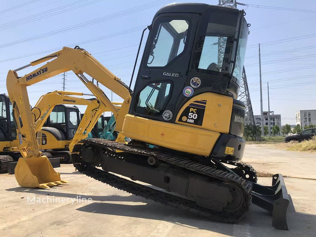 Komatsu PC50MR mini bager
