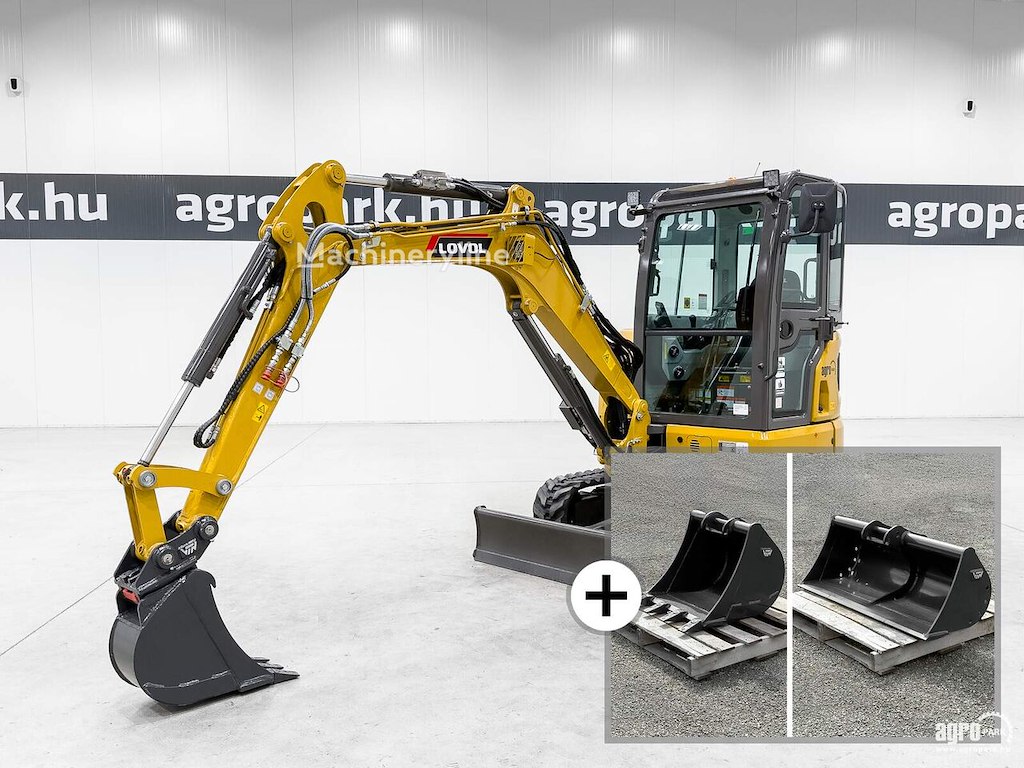 Novi Lovol FR36F-u UNUSED mini excavator, with Japanese main components, ze mini bager