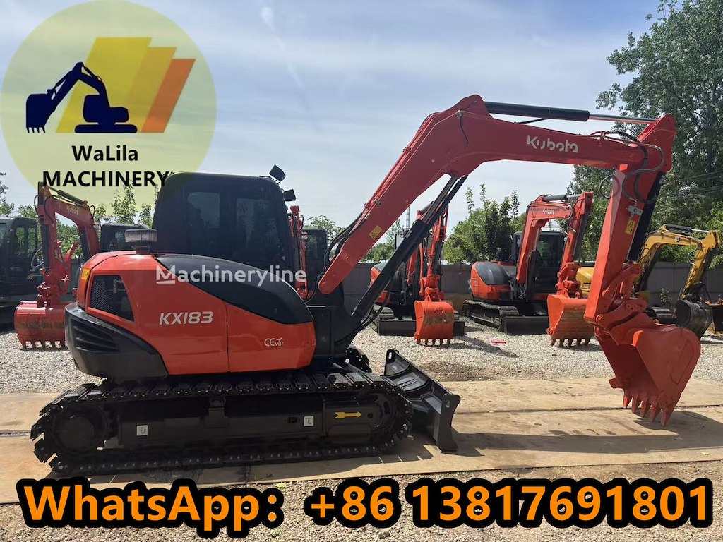 Kubota KX183-5 midi bager