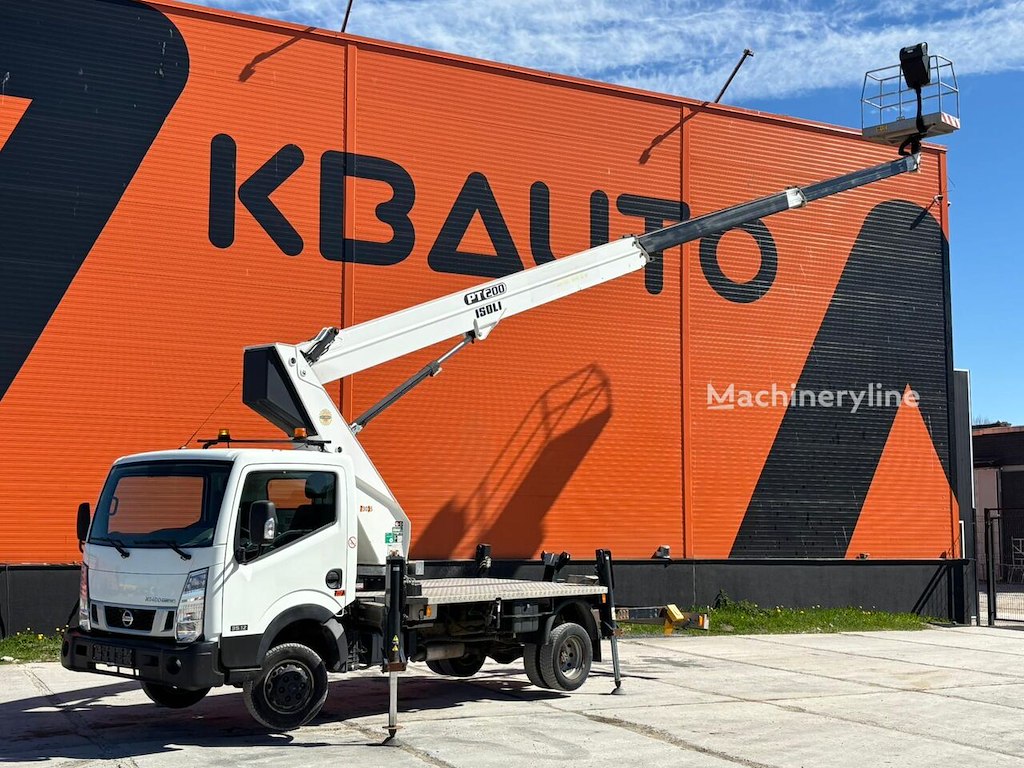 Nissan NT400 4x2 Isoli PT200 / 1608 hours / working height 17,8 m / 250 auto dizalica s korpom