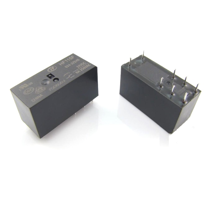 RELE 24VDC/8A HF115F/024 E1204