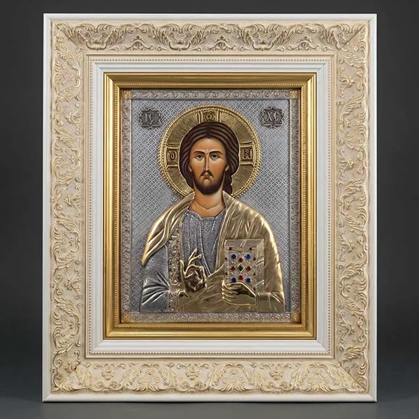 Ikona Isusa Hristosa – Trijumf Života nad smrcu - 36 x 31 cm