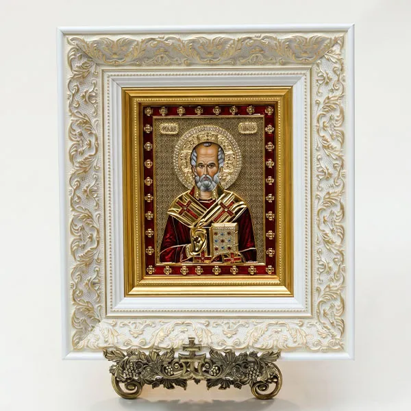 Ikona Svetog Nikole - 36 x 31 cm