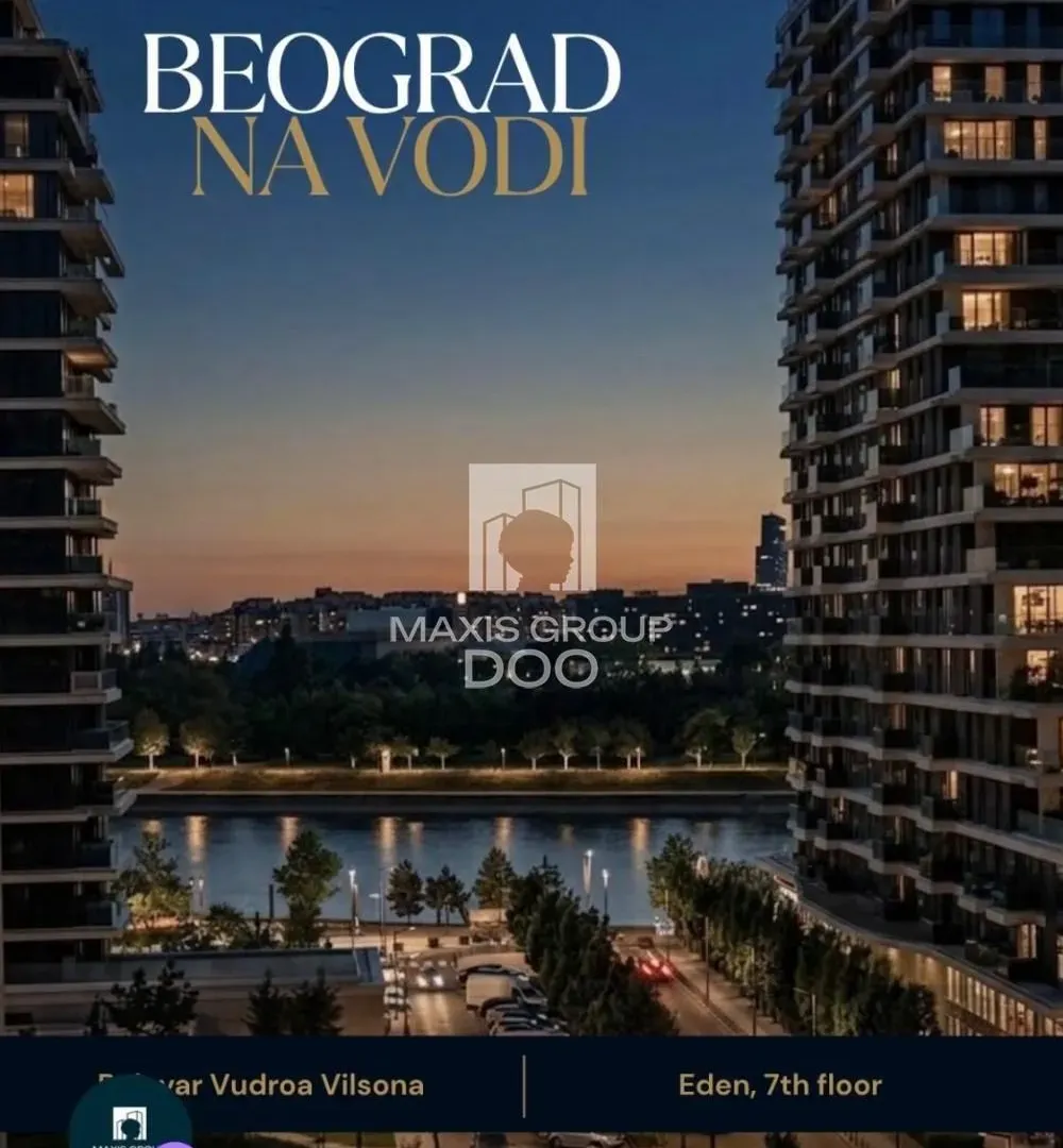 Prodaja, dvosoban stan, 55m², Savski Venac, Beograd