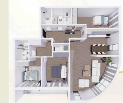 Prodaja, trosoban stan, 113m², Pantelej, Niš