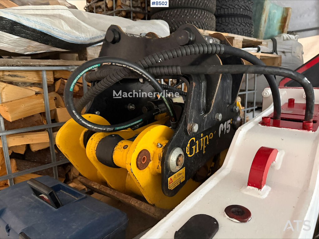 Gripple m/S45-feste + ekstra spett og Gripen klype grejfer