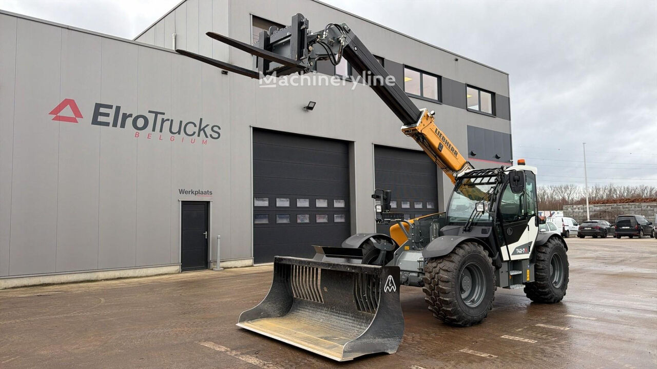 Liebherr T42-7S (INCL BUCKET / BE MACHINE / LIKE NEW / 7M HEIGHT / 4X4 / teleskopski utovarivač