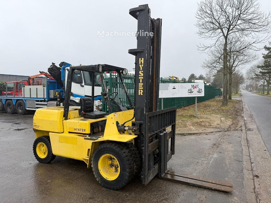 Hyster H 4.00 XL - DIESEL - DOUBLE WHEELS - SIDE SHIFT - PERKINS 4 CYLI dizel viljuškar