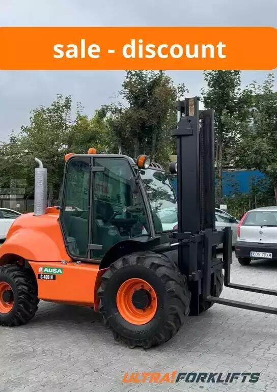 Ausa [DISCOUNT-SALE] C400H 4x4 *very good condition* dizel viljuškar