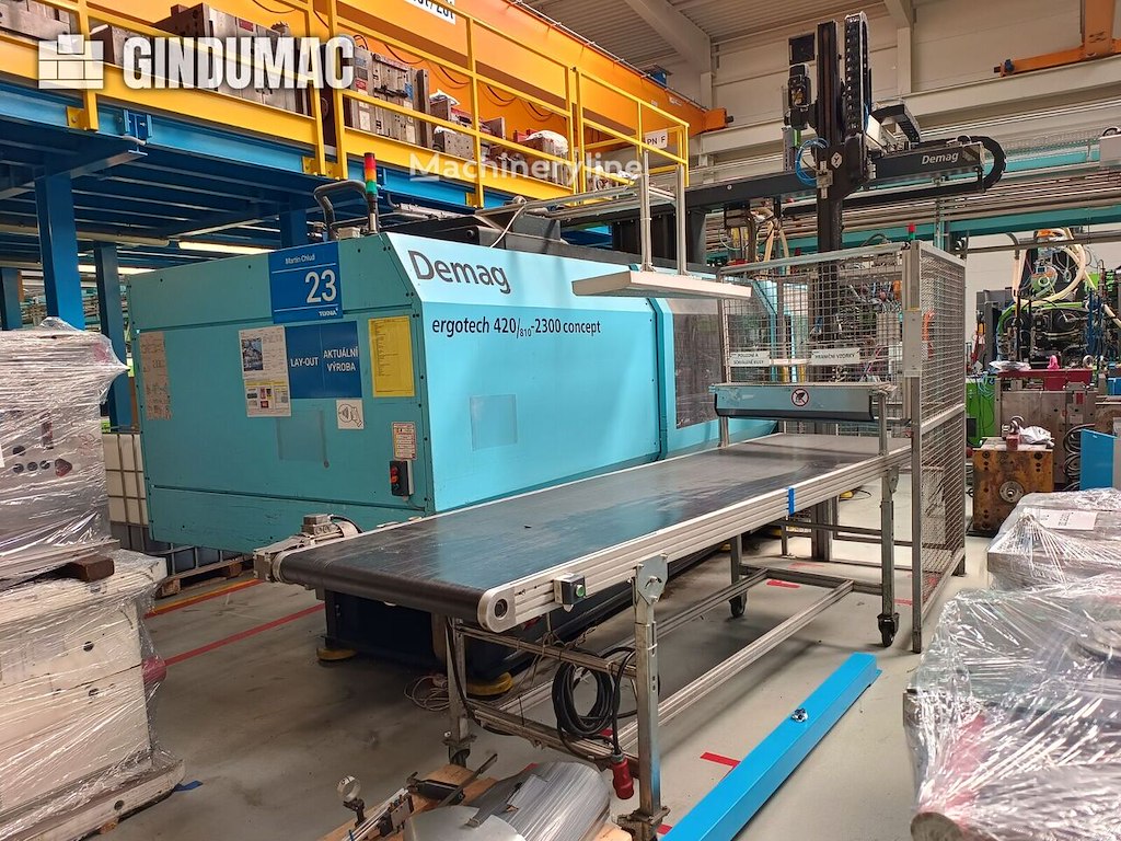 Demag 420/810 - 2300 mašina za brizganje plastike