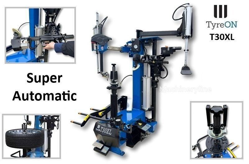 Novi TyreON T30XL 30 Inch - Super automatic leverless center-clamp tyre chan demonterka