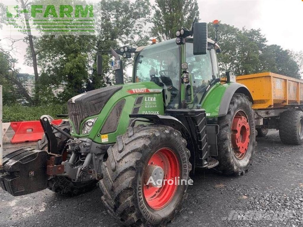Fendt 724 profi plus traktor točkaš