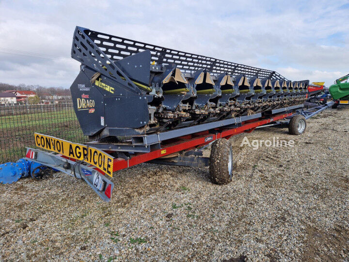 Olimac drago gt 12 randuri header porumb cu carucior transport cochet 4 adapter za žito