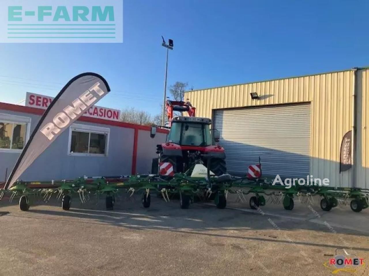 Krone vendro 1120 prevrtač sena