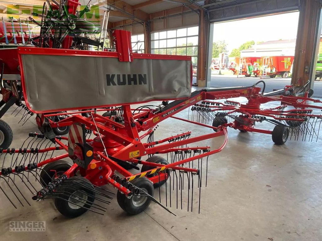Kuhn ga 6632 + sakupljač sena