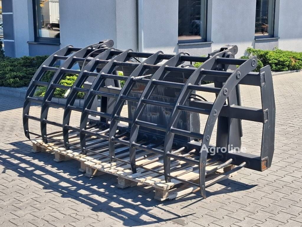 JCB WLS 435,437 Volvo widło krokodyl kašika za silos