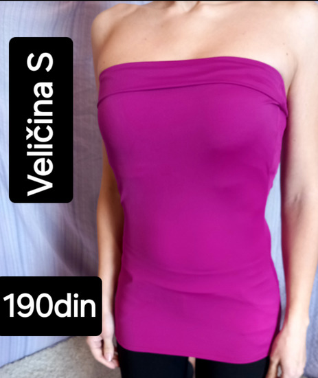 Ženski top roze S/36