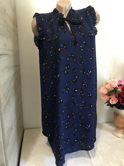 Dalia teget sa sarama haljina 40