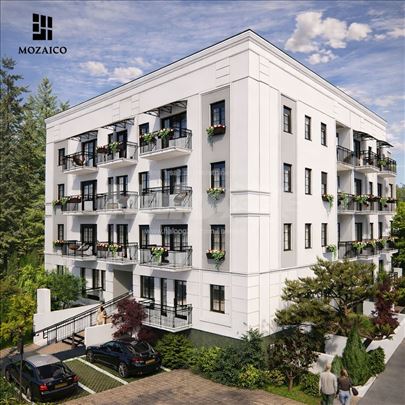 Novogradnja Mladenovac - stan 75m2 + dvoriste 20m2