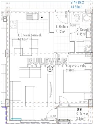 Novogradnja, direktna prodaja, Dubočica, 80m2