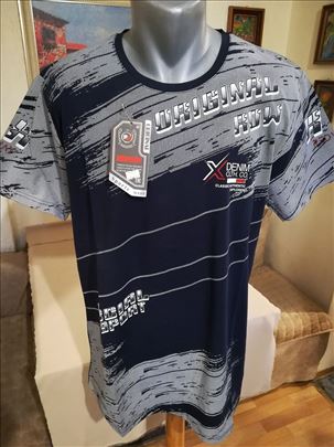 Kvalitetna muska pamucna majica Redway 5XL Teget
