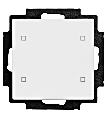 Push button 4-gang,4 x neutral,In -/ Outputs Room thermostat
Sensor for temperature measurement;2 separate temperature controls via KNX;Temperature control with up to 4 sensor values possible;Tem...