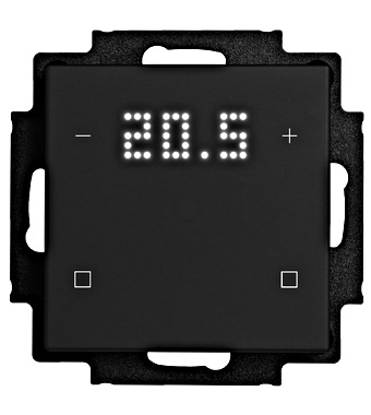Pushbutton sensor 4-gang, 2x temp. w. display,2x neutral,I/O
Sensor for temperature measurement;2 separate temperature controls via KNX;Temperature control with up to 4 sensor values possible;Tem...