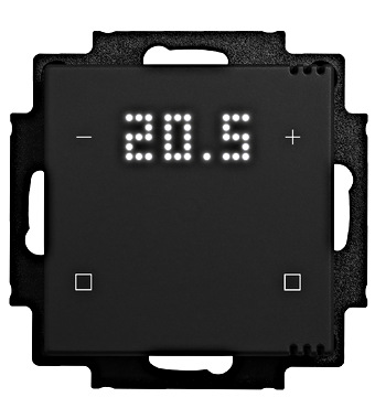 Pushbutton 4-gang,2x temp.display,2x neutral,climate/CO2,I/O
Sensors for CO2, temperature, humidity and atmospheric pressure measurement;Detection of air quality;CO2-sensor (Measuring range 390.....