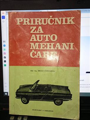 Priručnik za automehaničare, 1972. godina
