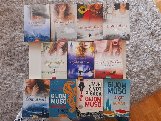 Gijom Muso 11 knjiga