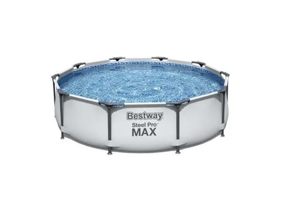 BESTWAY BAZEN ZA DVORIŠTE SA PUMPOM STEEL PRO MAX 305 CM X 76 CM