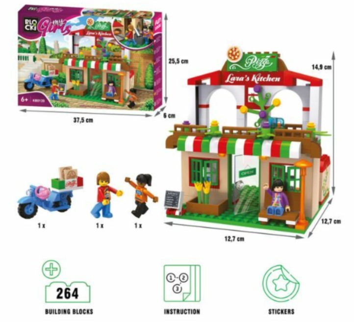BLOCKI KOCKE PICERIJA 264 KOM 76/0120