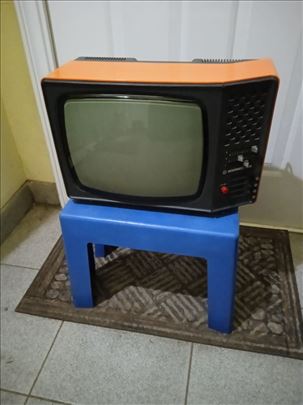 retro vintage crno-beli TV Ei Niš – MinimatIc Luxe