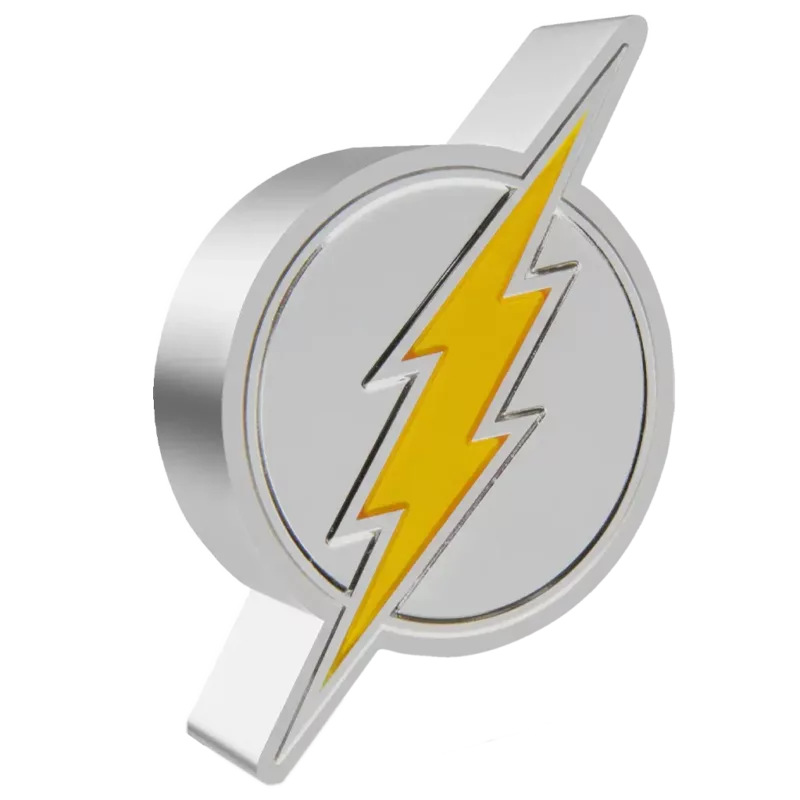 Srebrni novčić The Flash Logo 1 oz – DC Comics