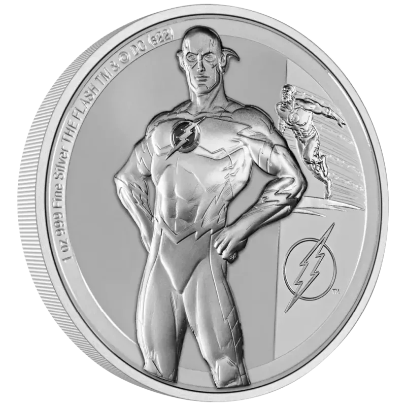 Classic Superheroes The Flash | Srebrni novčić 1 oz Proof