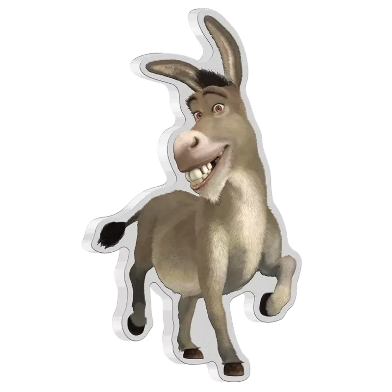 Srebrni novčić Shrek – Donkey Magare | 20. godišnjica 1 oz