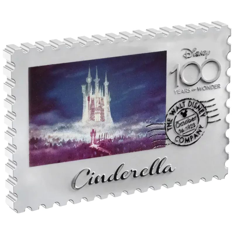 Srebrni novčić Pepeljuga 1 oz – Disney 100 godina
