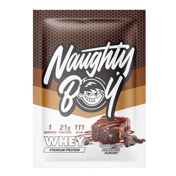 NAUGHTY BOY WHEY PREMIUM PROTEIN 30G ČOKO-BROWNIE