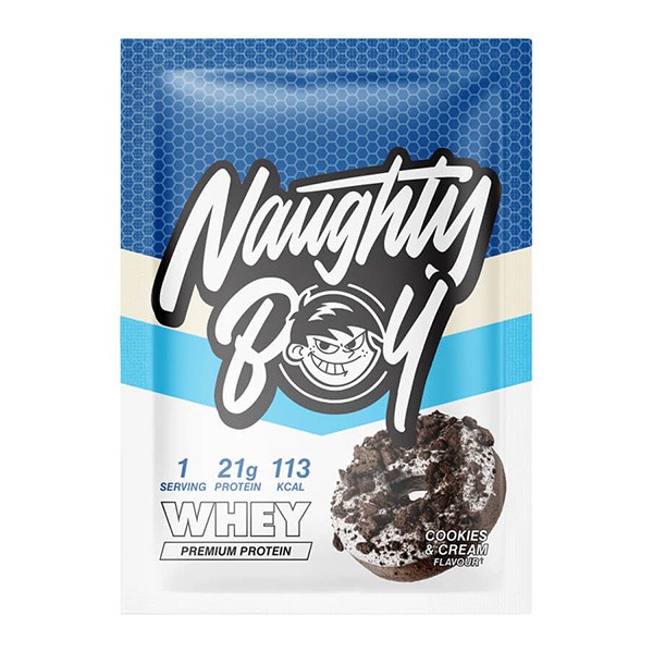 NAUGHTY BOY WHEY PREMIUM PROTEIN 30G COOKIES AND CREAM