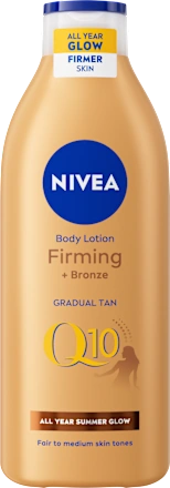 NIVEA
Q10 Firming + bronze losion za zatezanje kože i preplanuli ten, 400 ml