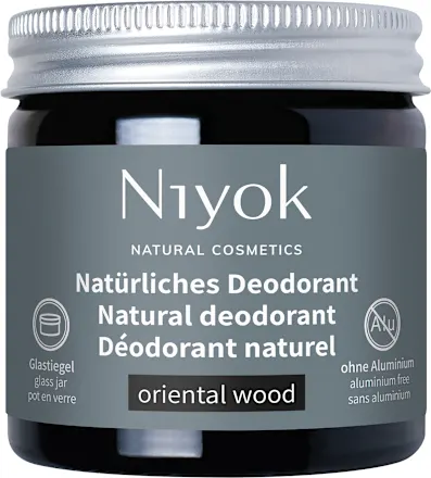 Niyok®
oriental wood - prirodna dezodorans krema protiv znojenja, 40 ml