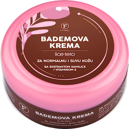 FITOGAL
BADEMOVA KREMA, za lice i telo, 110 ml