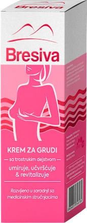 Bresiva
KREM ZA GRUDI - sa trostrukim dejstvom, 100 ml