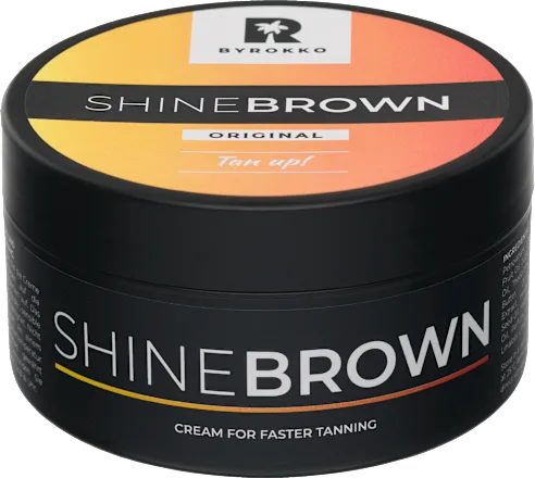 Byrokko
SHINE BROWN ORIGINAL krema za ubrzano tamnjenje Tan up!, 200 ml