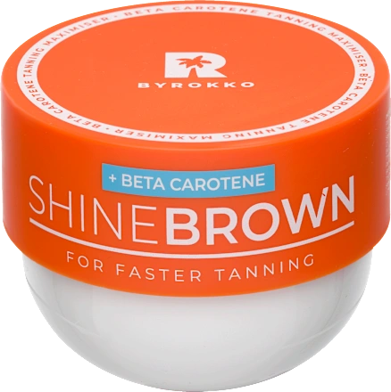 Byrokko
SHINE BROWN + beta karoten krema za ubrzano tamnjenje, 210 ml
